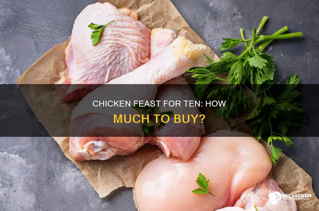 Chicken Feast For Ten: How Much To Buy? | CyChicken