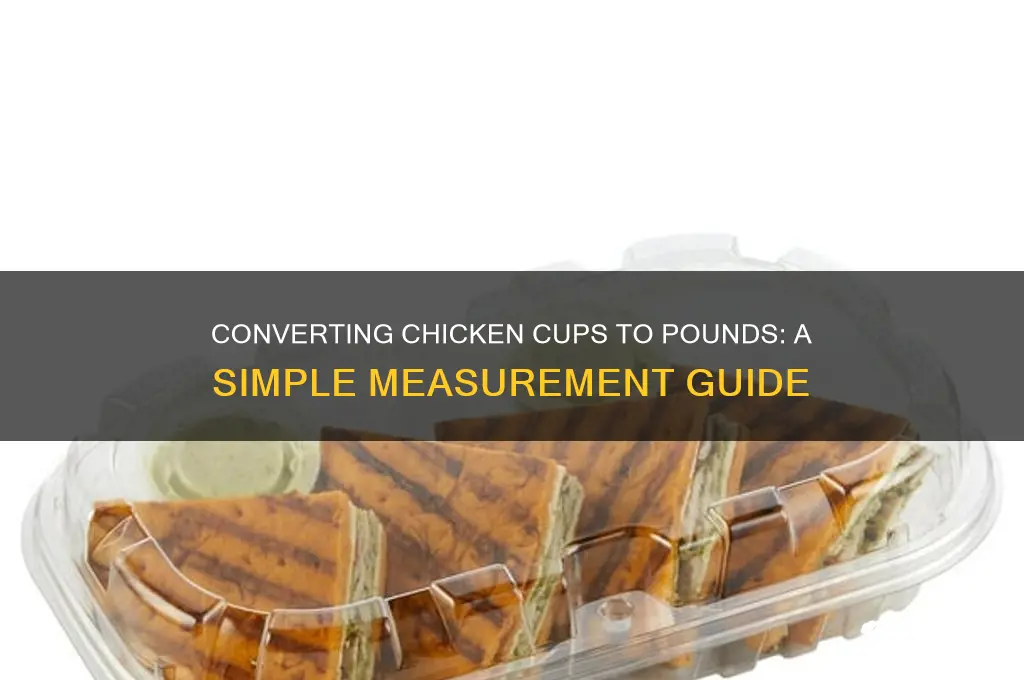 Converting Chicken Cups To Pounds: A Simple Measurement Guide | CyChicken