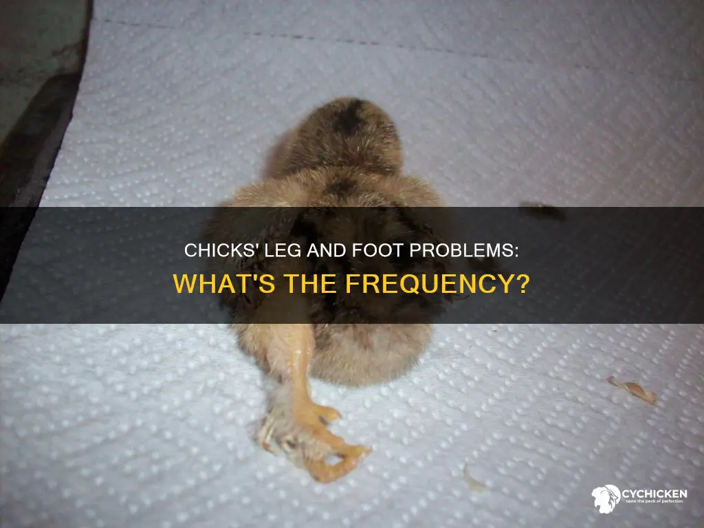 Chicks' Leg And Foot Problems: What's The Frequency? | CyChicken