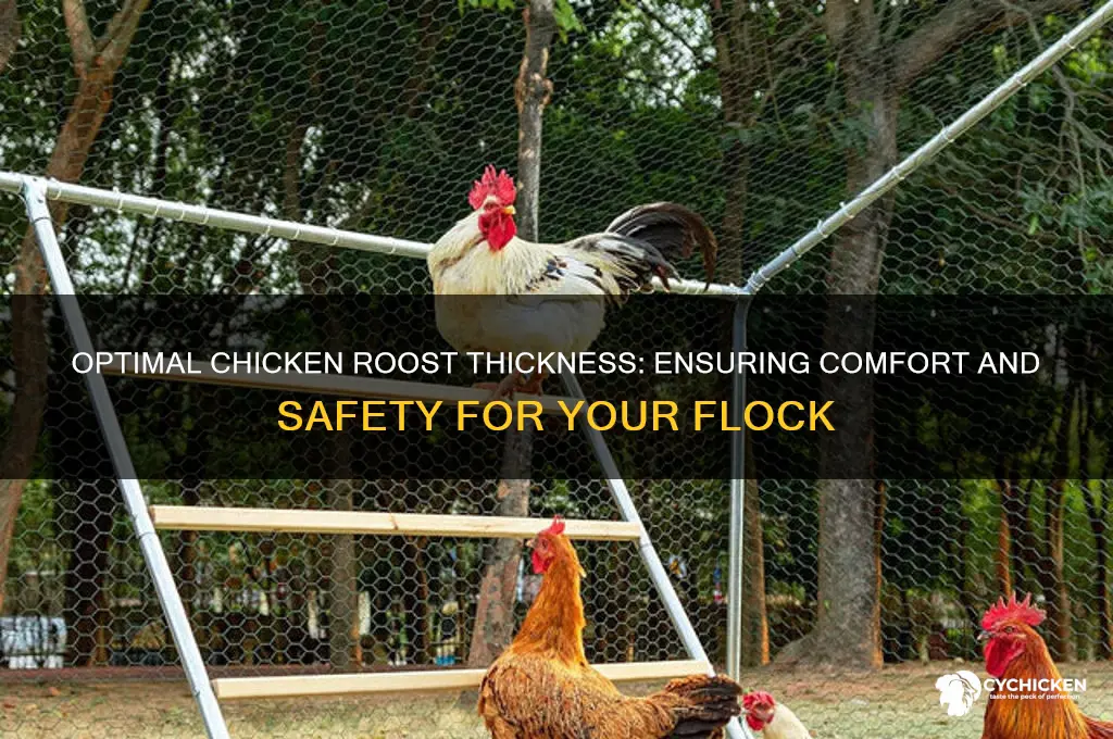 Optimal Chicken Roost Thickness: Ensuring Comfort And Safety For Your ...