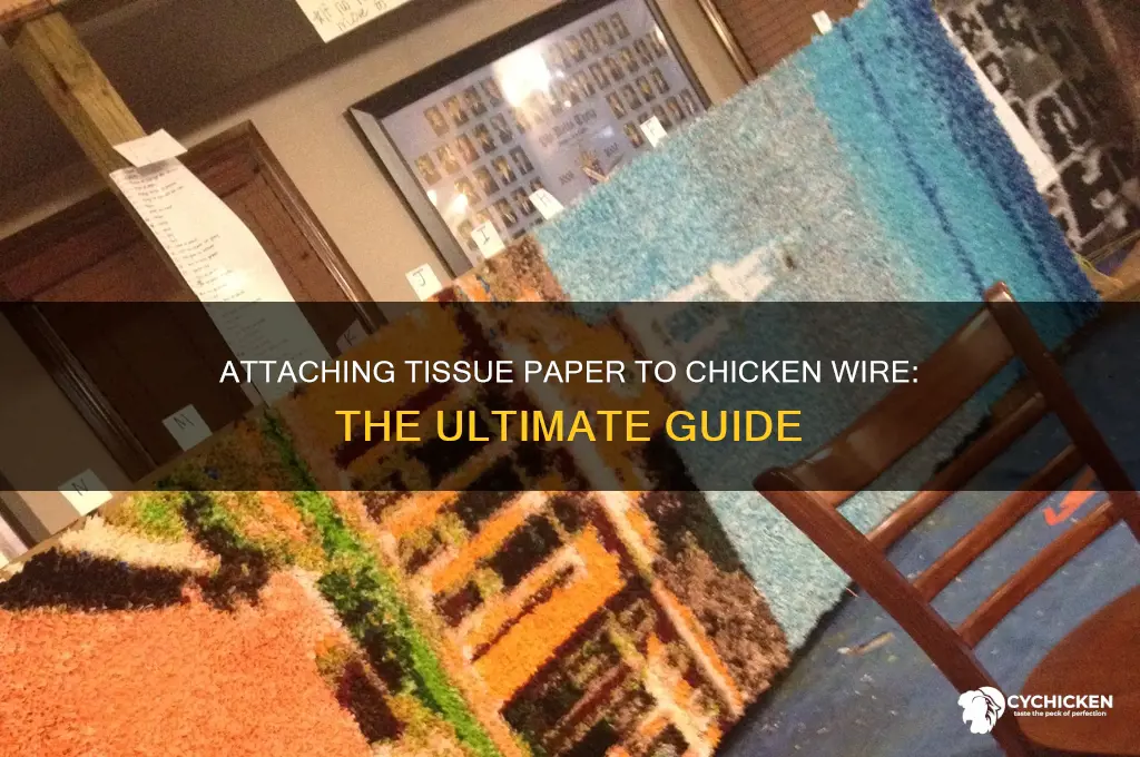 Attaching Tissue Paper To Chicken Wire: The Ultimate Guide | CyChicken