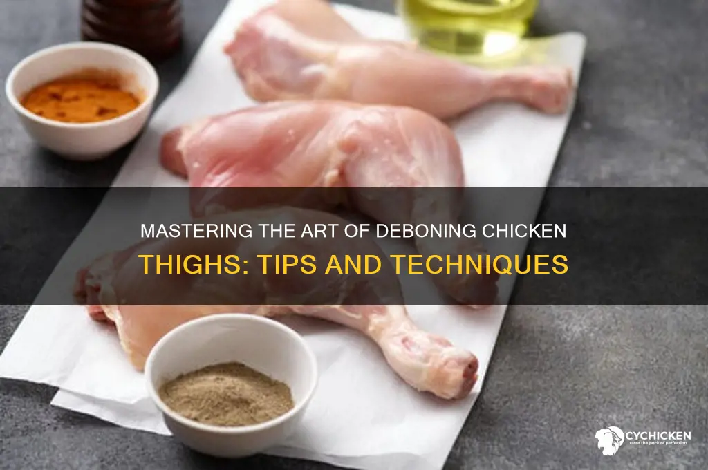 Mastering The Art Of Deboning Chicken Thighs: Tips And Techniques ...