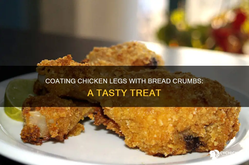 Coating Chicken Legs With Bread Crumbs: A Tasty Treat | CyChicken