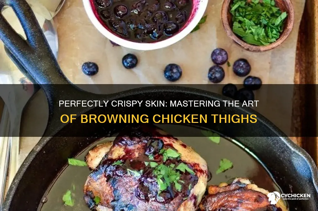 Perfectly Crispy Skin: Mastering The Art Of Browning Chicken Thighs ...