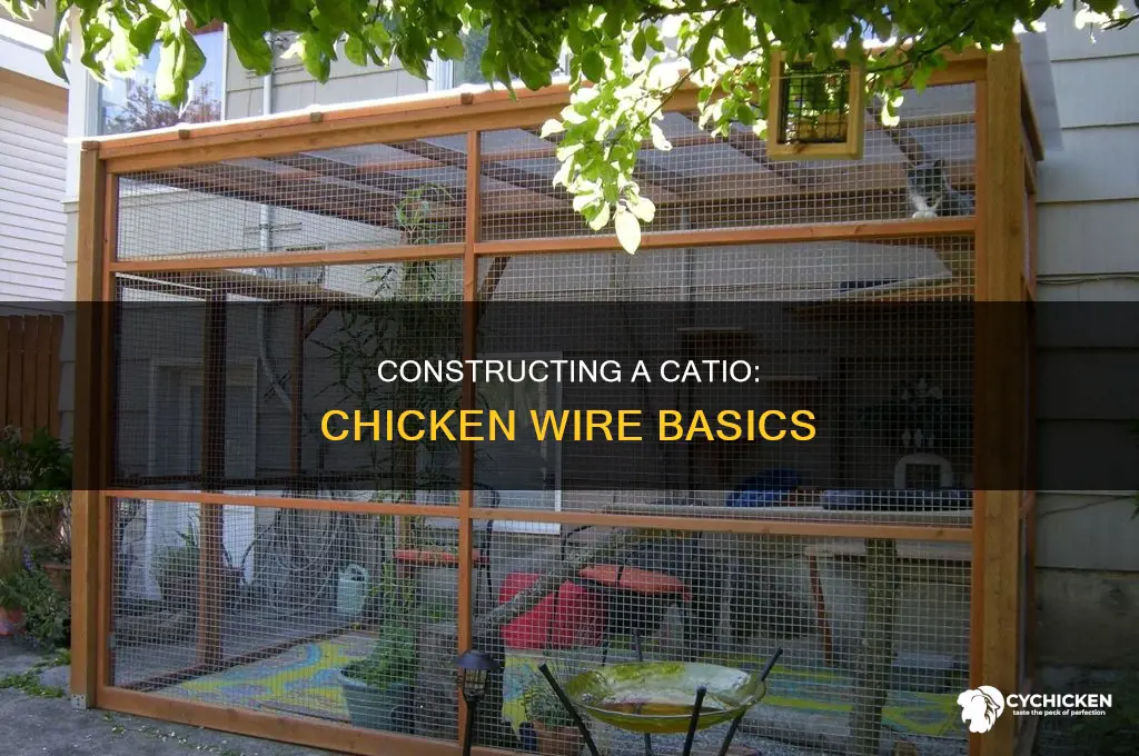 Constructing A Catio: Chicken Wire Basics | CyChicken