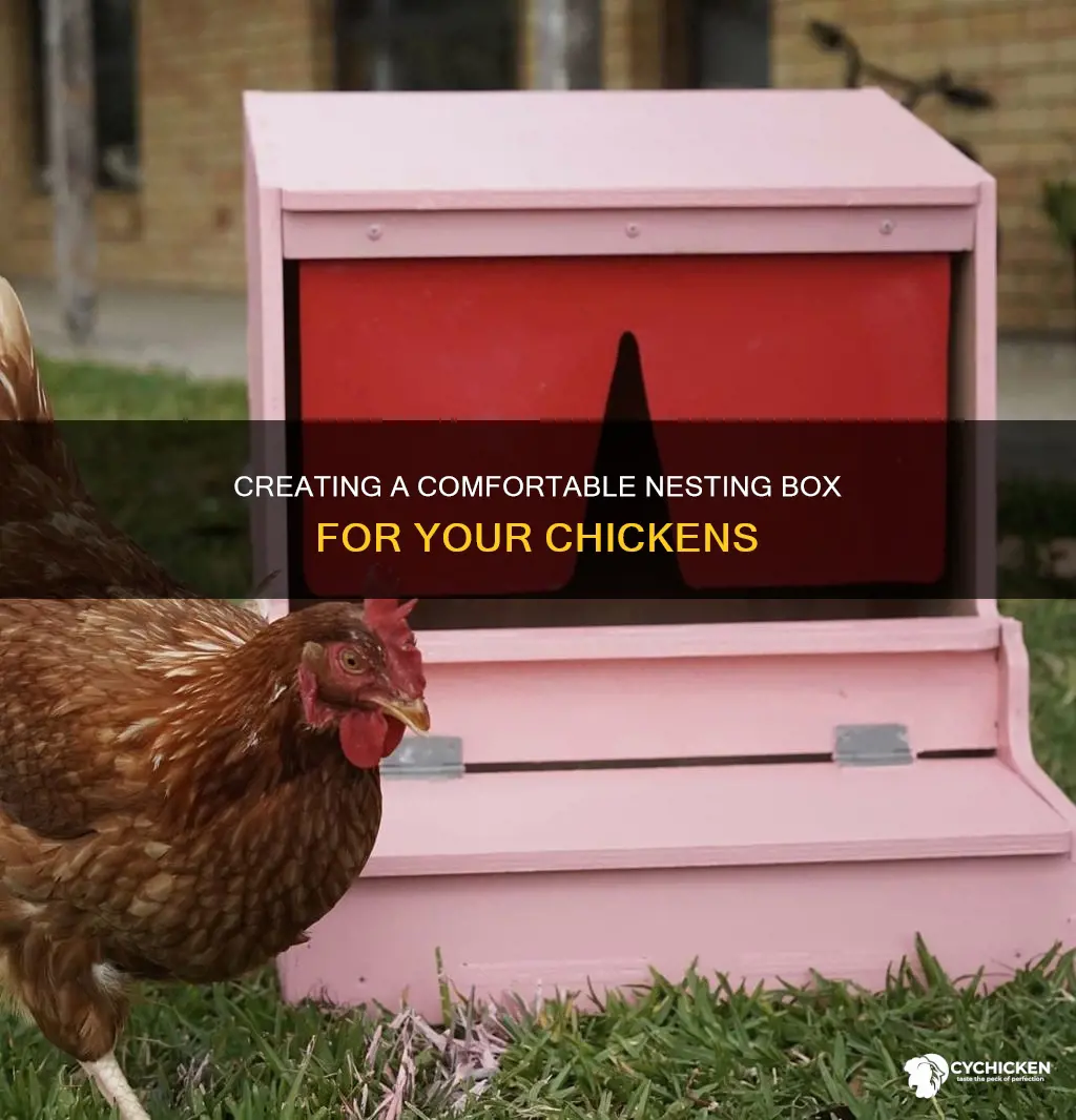 Creating A Comfortable Nesting Box For Your Chickens | CyChicken