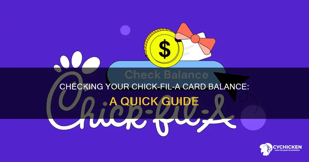 Chick Fil A Check Balance
