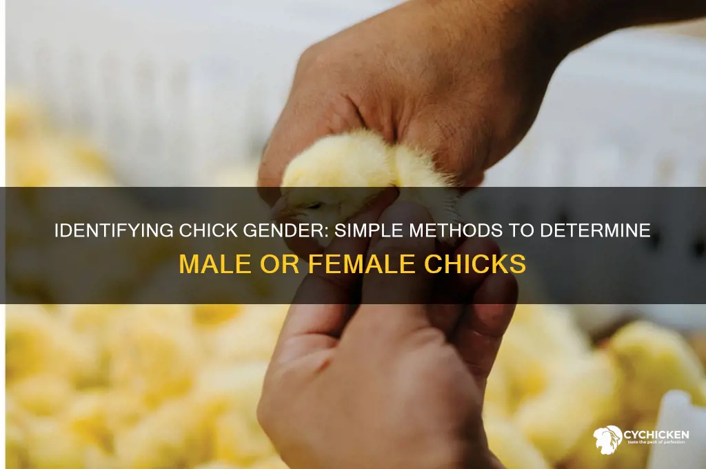 Identifying Chick Gender: Simple Methods To Determine Male Or Female ...