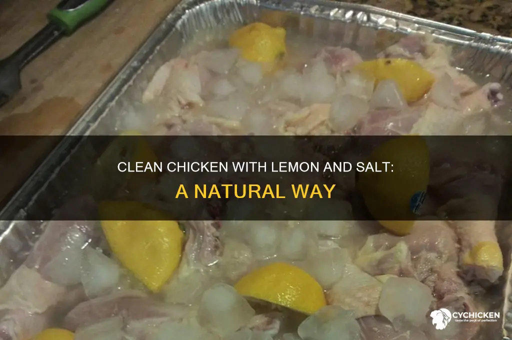 Clean Chicken With Lemon And Salt: A Natural Way | CyChicken