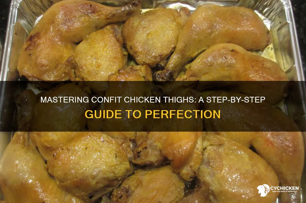 Mastering Confit Chicken Thighs: A Step-By-Step Guide To Perfection ...