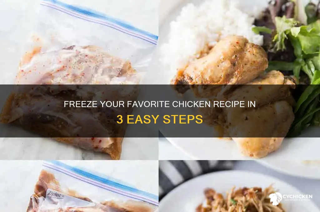 Freeze Your Favorite Chicken Recipe In 3 Easy Steps | CyChicken