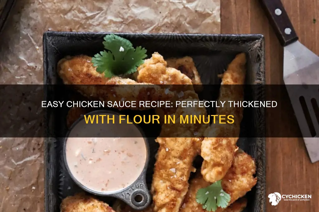 Easy Chicken Sauce Recipe: Perfectly Thickened With Flour In Minutes ...
