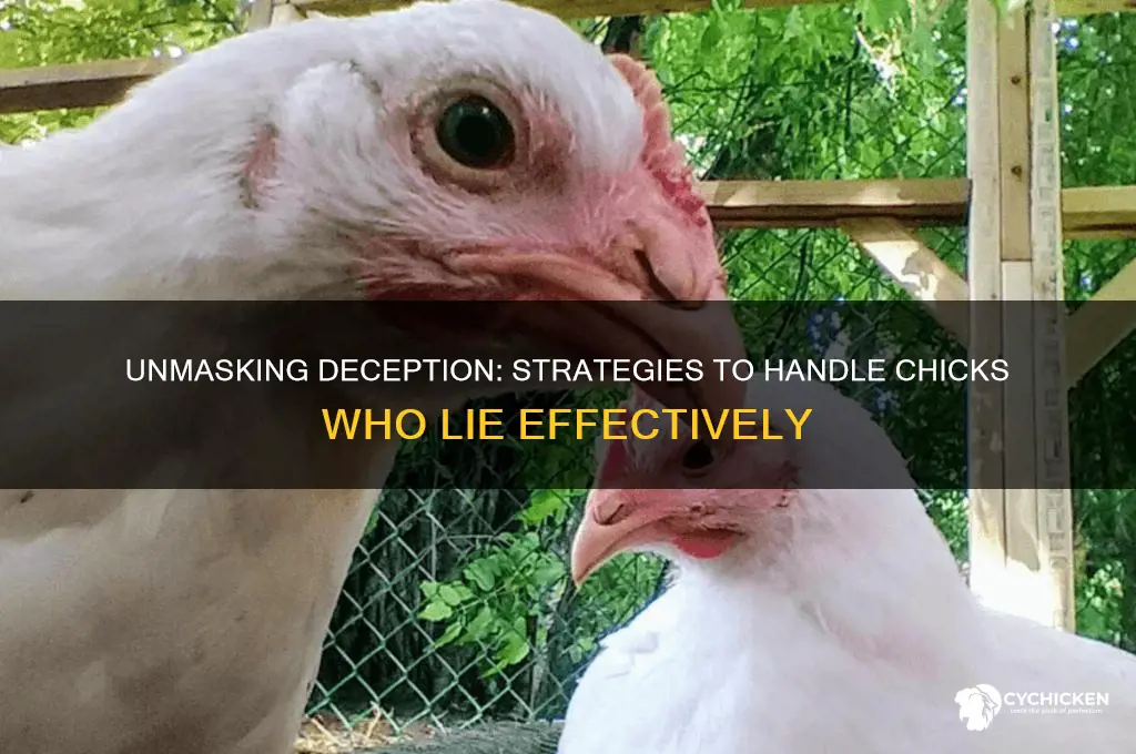 Unmasking Deception: Strategies To Handle Chicks Who Lie Effectively ...