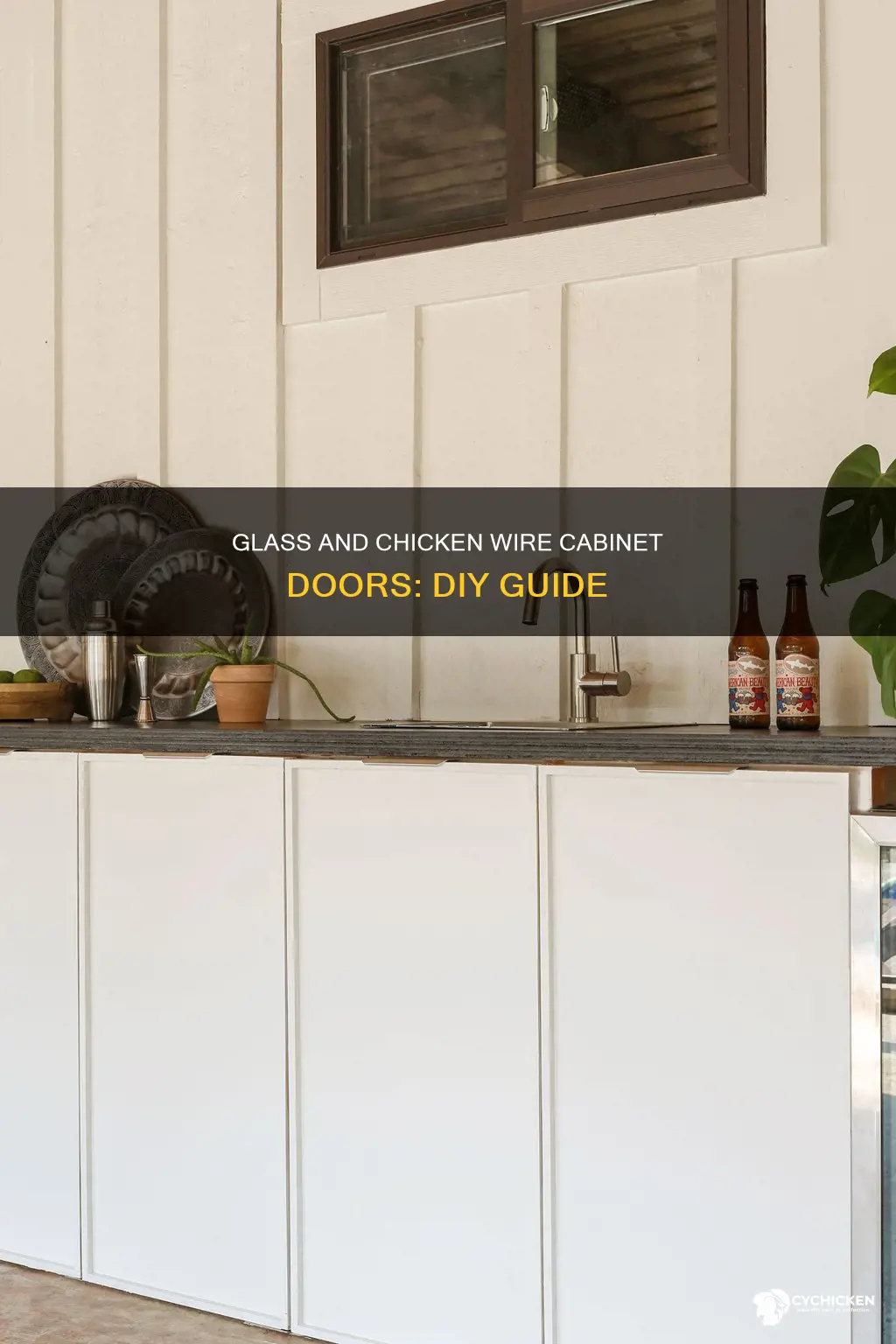 Glass And Chicken Wire Cabinet Doors: Diy Guide | CyChicken