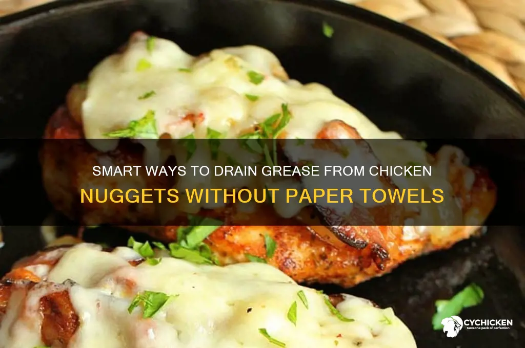 Smart Ways To Drain Grease From Chicken Nuggets Without Paper Towels ...