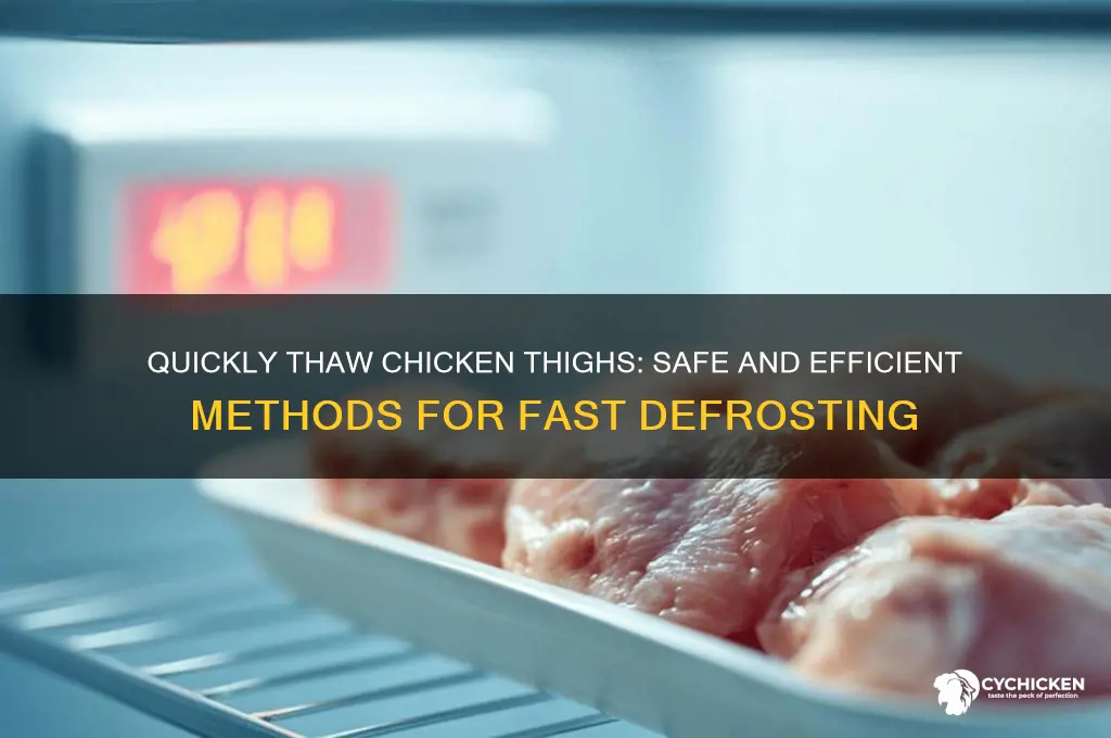 Quickly Thaw Chicken Thighs: Safe And Efficient Methods For Fast ...