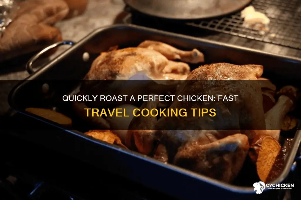 Quickly Roast A Perfect Chicken: Fast Travel Cooking Tips | CyChicken