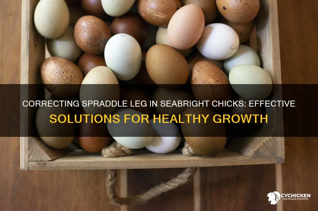 Correcting Spraddle Leg In Seabright Chicks: Effective Solutions For ...