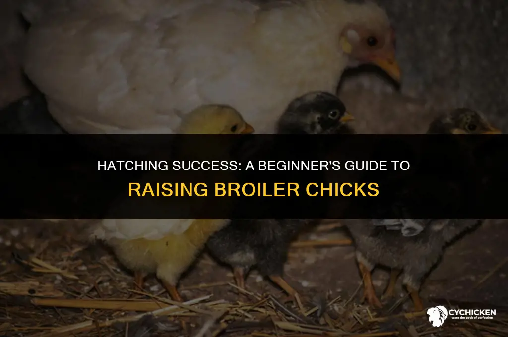 Hatching Success: A Beginner's Guide To Raising Broiler Chicks | CyChicken