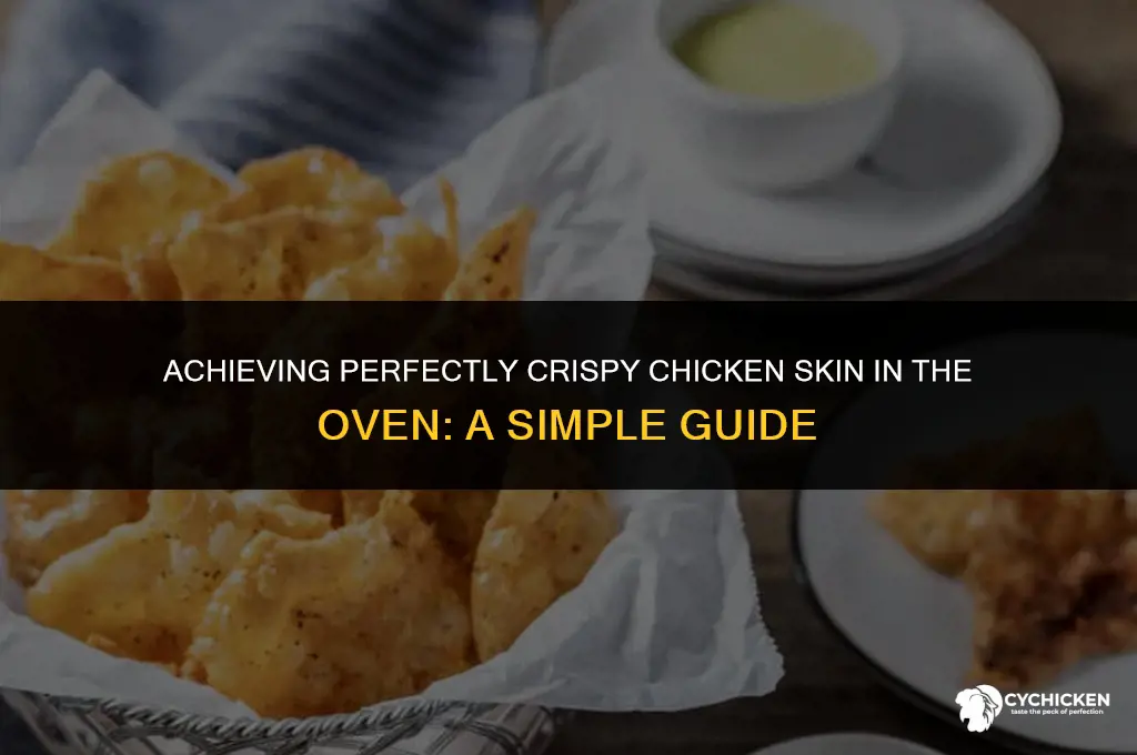 Achieving Perfectly Crispy Chicken Skin In The Oven: A Simple Guide ...