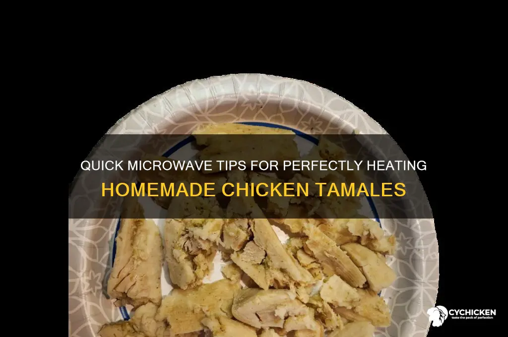 Quick Microwave Tips For Perfectly Heating Homemade Chicken Tamales ...