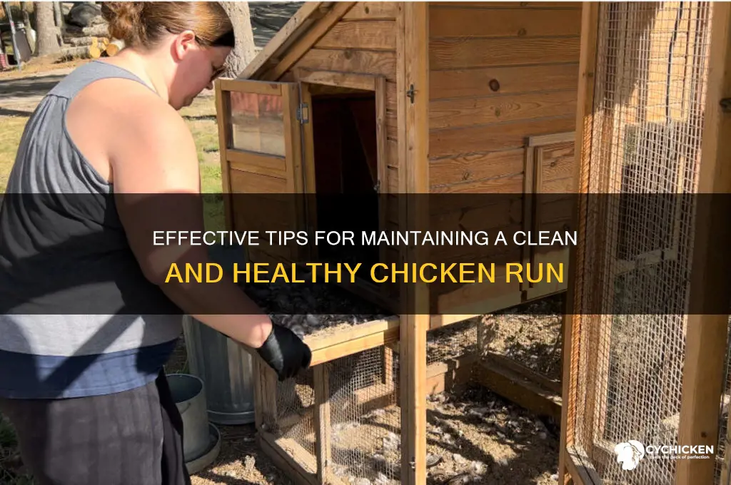 Effective Tips For Maintaining A Clean And Healthy Chicken Run | CyChicken