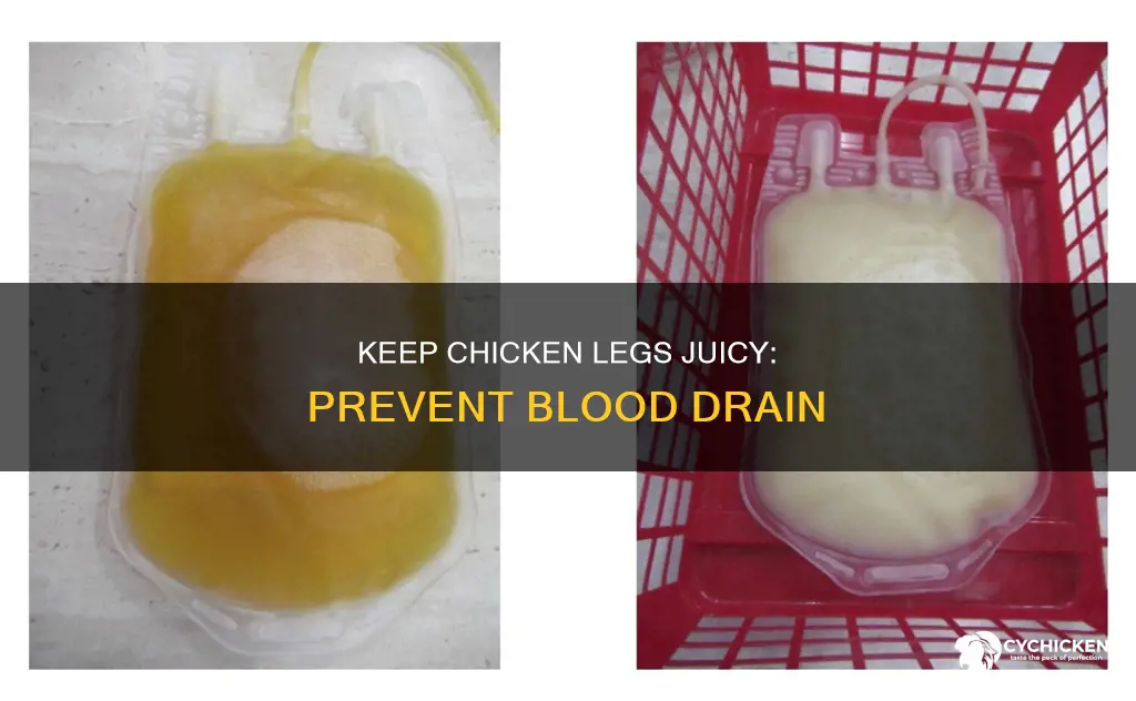 Keep Chicken Legs Juicy: Prevent Blood Drain | CyChicken