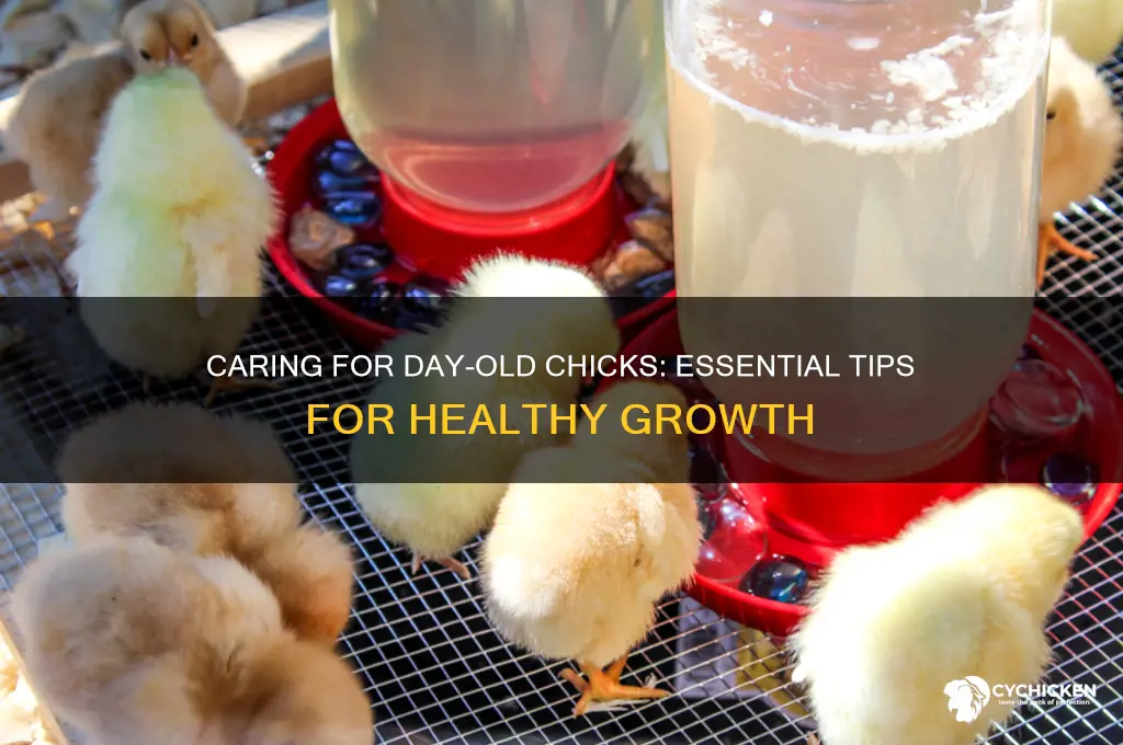 Caring For Day-Old Chicks: Essential Tips For Healthy Growth | CyChicken