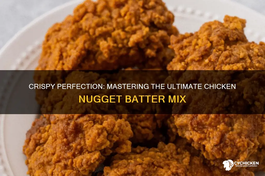Crispy Perfection: Mastering The Ultimate Chicken Nugget Batter Mix ...