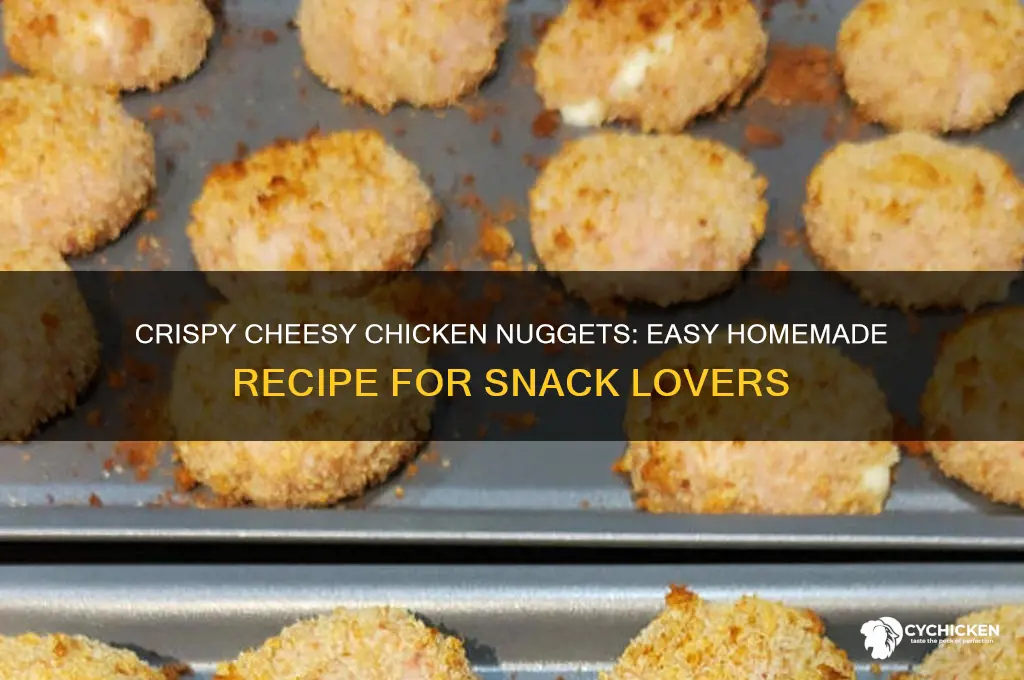 Crispy Cheesy Chicken Nuggets: Easy Homemade Recipe For Snack Lovers ...
