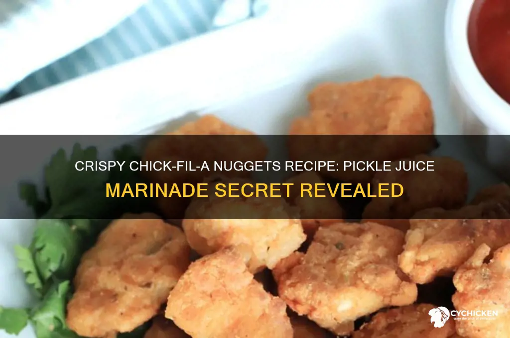 Crispy Chick-Fil-A Nuggets Recipe: Pickle Juice Marinade Secret ...