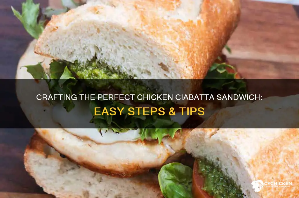 Crafting The Perfect Chicken Ciabatta Sandwich: Easy Steps & Tips ...