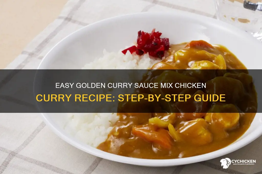 Easy Golden Curry Sauce Mix Chicken Curry Recipe: Step-By-Step Guide ...