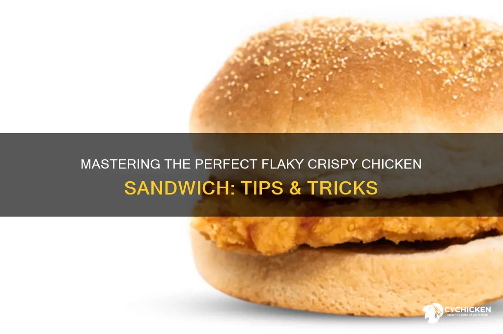 Mastering The Perfect Flaky Crispy Chicken Sandwich: Tips & Tricks ...