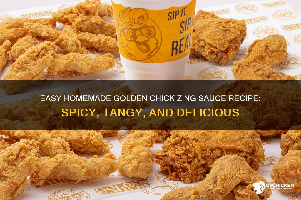 Easy Homemade Golden Chick Zing Sauce Recipe: Spicy, Tangy, And ...