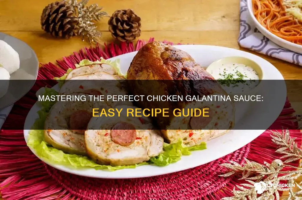 Mastering The Perfect Chicken Galantina Sauce: Easy Recipe Guide ...