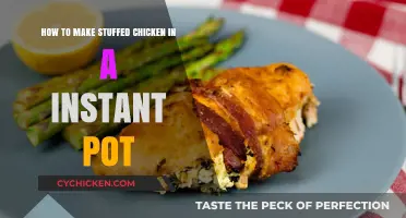 Quick And Easy Instant Pot Stuffed Chicken Delight | CyChicken