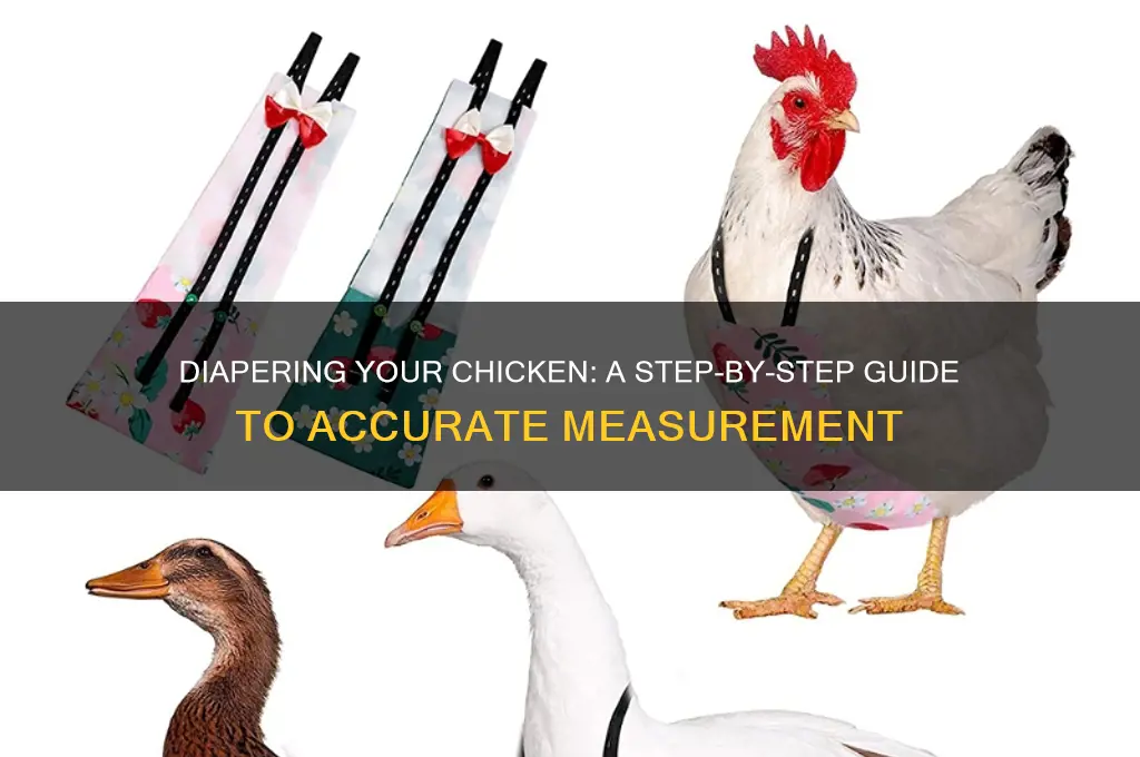 Diapering Your Chicken: A Step-By-Step Guide To Accurate Measurement ...