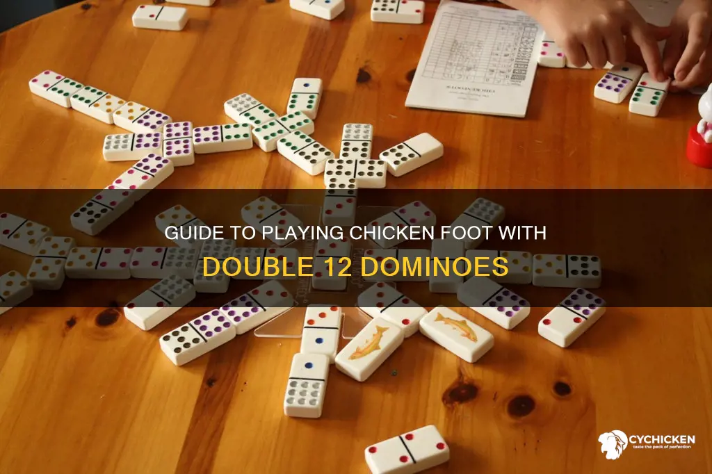 Guide To Playing Chicken Foot With Double 12 Dominoes | CyChicken
