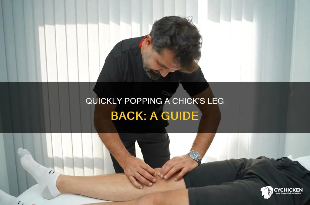 Quickly Popping A Chick's Leg Back: A Guide | CyChicken