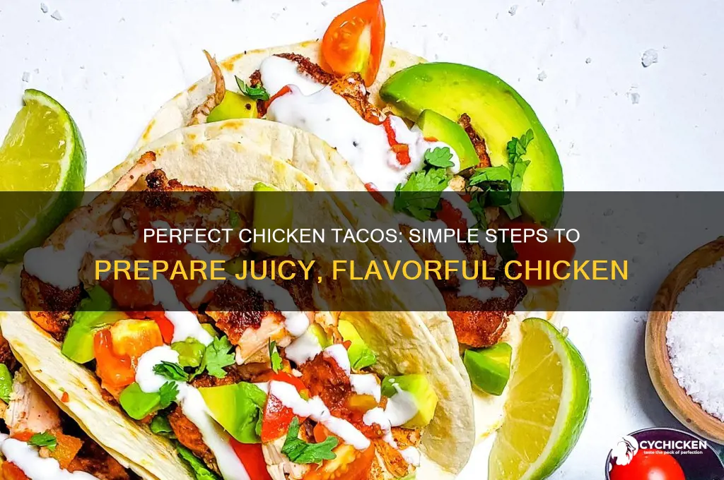 Perfect Chicken Tacos: Simple Steps To Prepare Juicy, Flavorful Chicken ...
