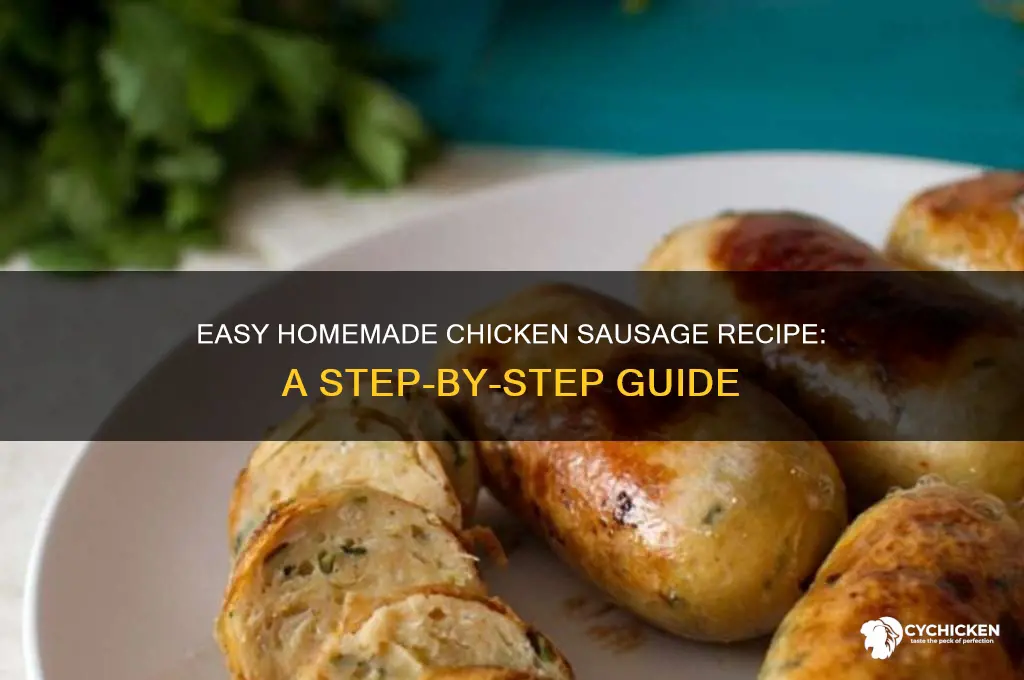 Easy Homemade Chicken Sausage Recipe: A Step-By-Step Guide | CyChicken