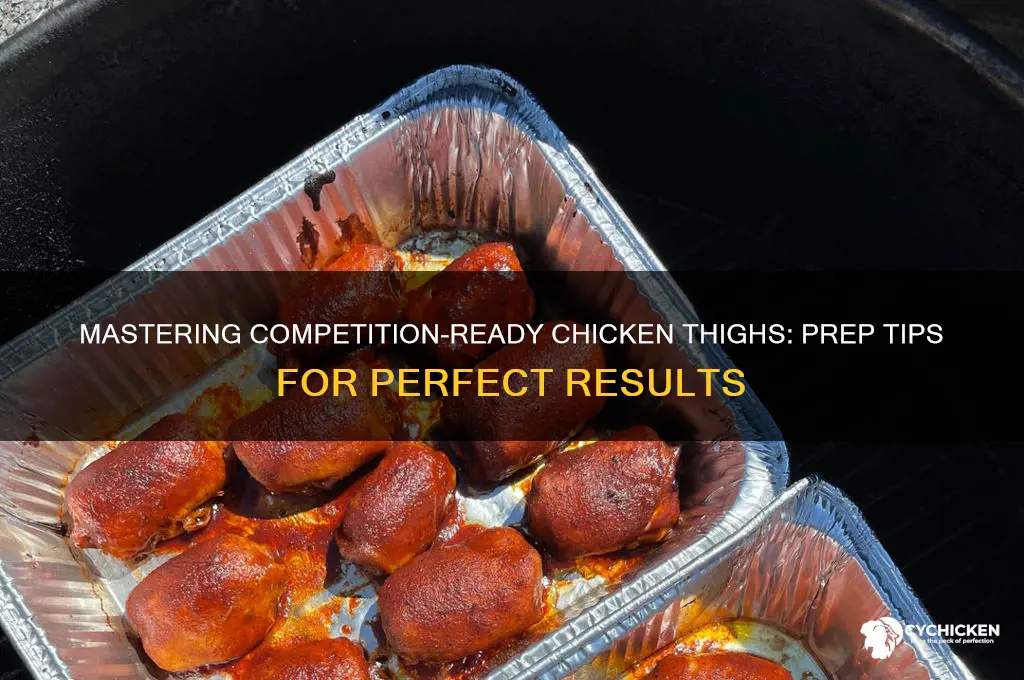Mastering Competition-Ready Chicken Thighs: Prep Tips For Perfect ...