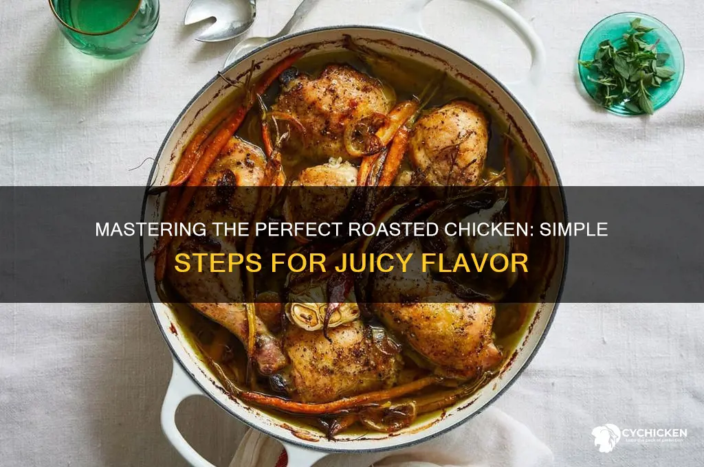 Mastering The Perfect Roasted Chicken: Simple Steps For Juicy Flavor ...