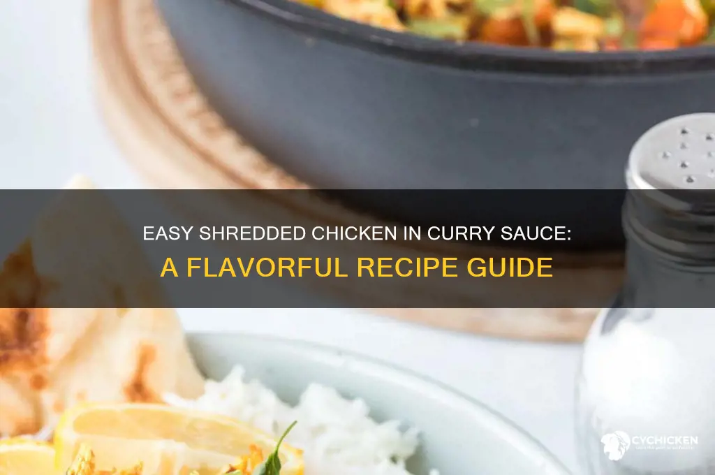 Easy Shredded Chicken In Curry Sauce: A Flavorful Recipe Guide | CyChicken