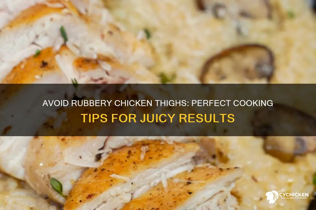 Avoid Rubbery Chicken Thighs: Perfect Cooking Tips For Juicy Results ...