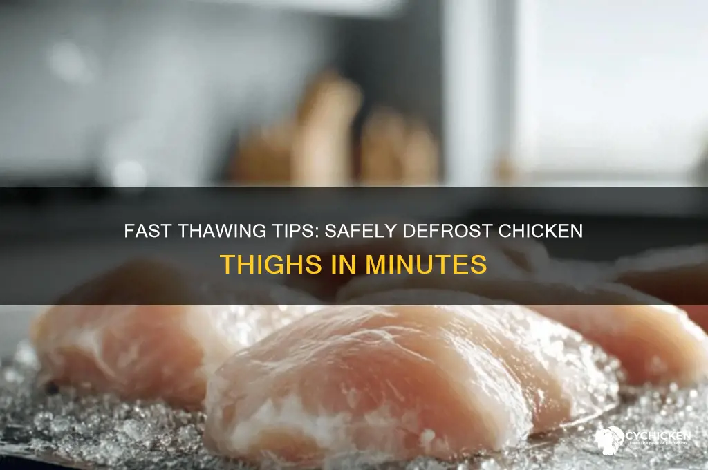 Fast Thawing Tips: Safely Defrost Chicken Thighs In Minutes | CyChicken