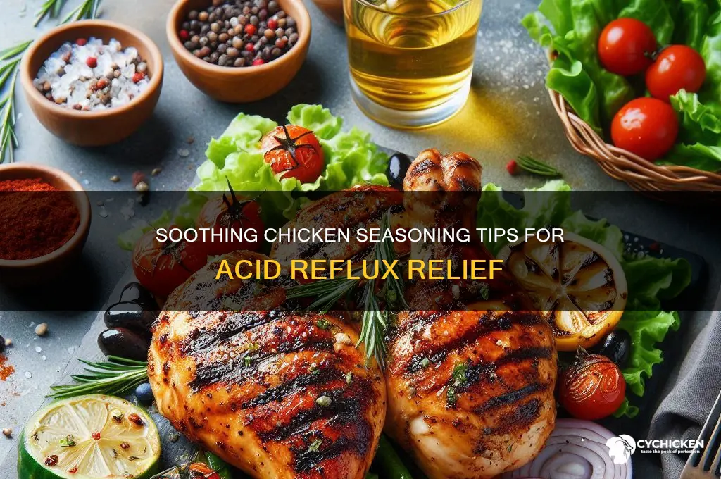 Soothing Chicken Seasoning Tips For Acid Reflux Relief | CyChicken