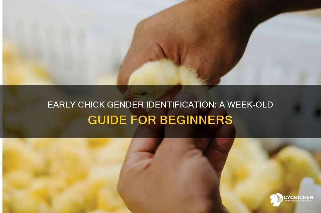 Early Chick Gender Identification: A Week-Old Guide For Beginners ...