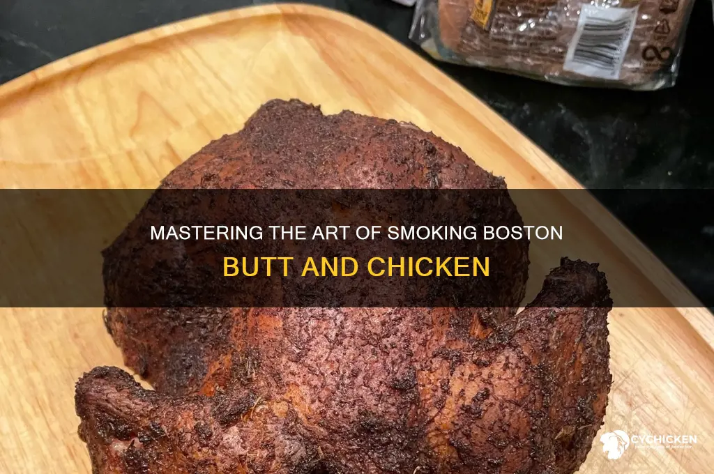 Mastering The Art Of Smoking Boston Butt And Chicken | CyChicken